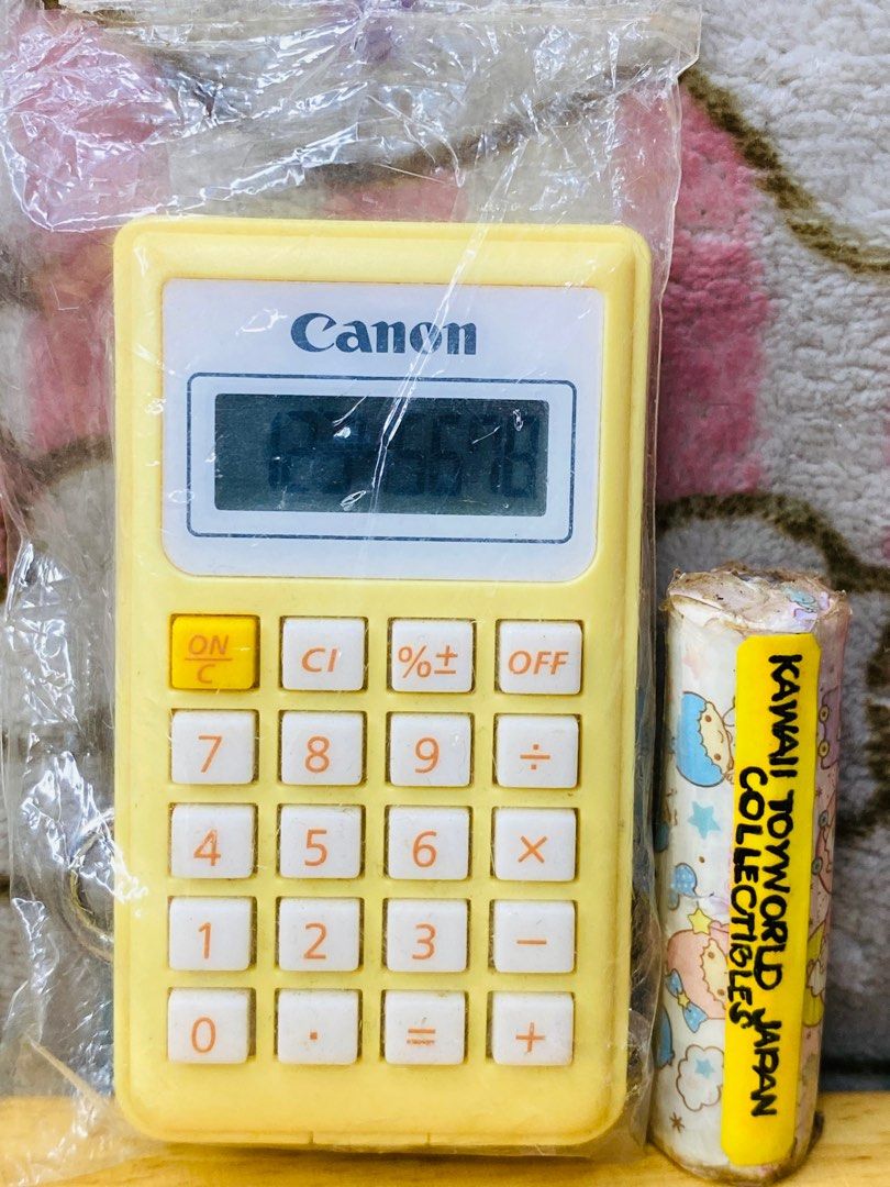 Canon Mini Calculator keychain 120, Hobbies & Toys, Toys & Games on ...