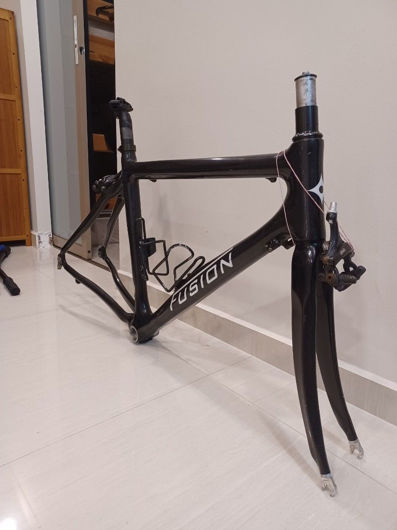 Carbon fiber Fusion frameset / Road bike frameset, Sports Equipment ...