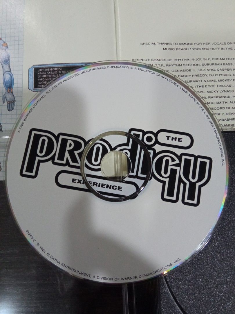 CD The Prodigy - Experience, Hobbies & Toys, Music & Media, CDs & DVDs ...