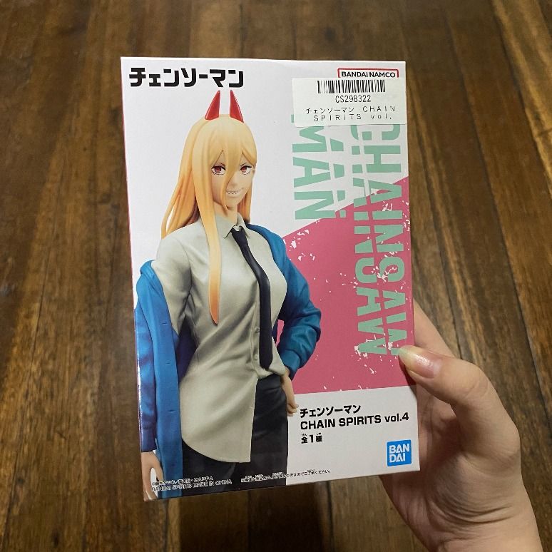 Chainsaw Man Power Chain Spirits Vol 4 Figure 16 cm, Hobbies & Toys, Toys & Games on Carousell