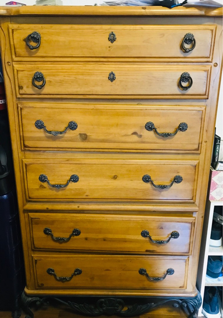 Solid wood beautiful Chest Of Drawers, Furniture & Home Living ...