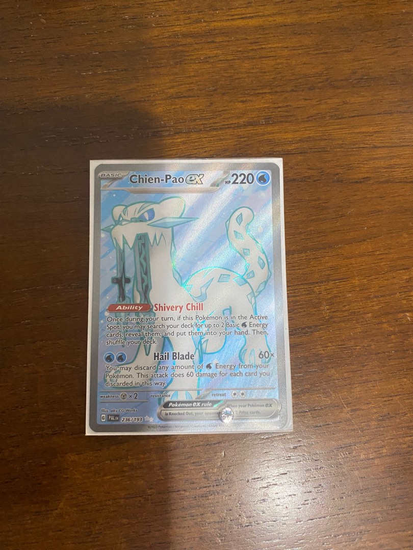 Chien Pao Ex MINT, Hobbies & Toys, Toys & Games on Carousell