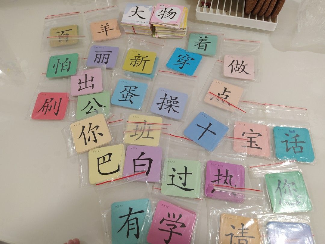 Chinese Flash Cards, Babies & Kids, Infant Playtime on Carousell