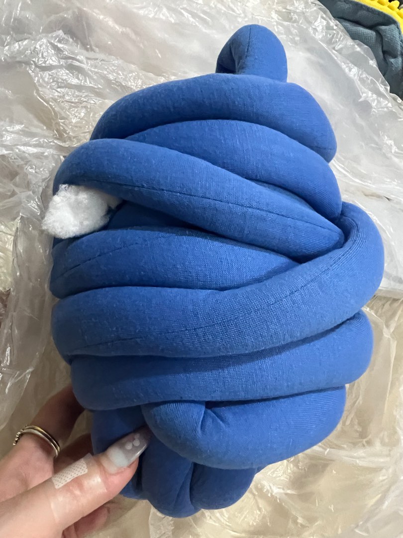 Chunky Tubular Yarn 250g in Blue, Hobbies & Toys, Stationery & Craft ...