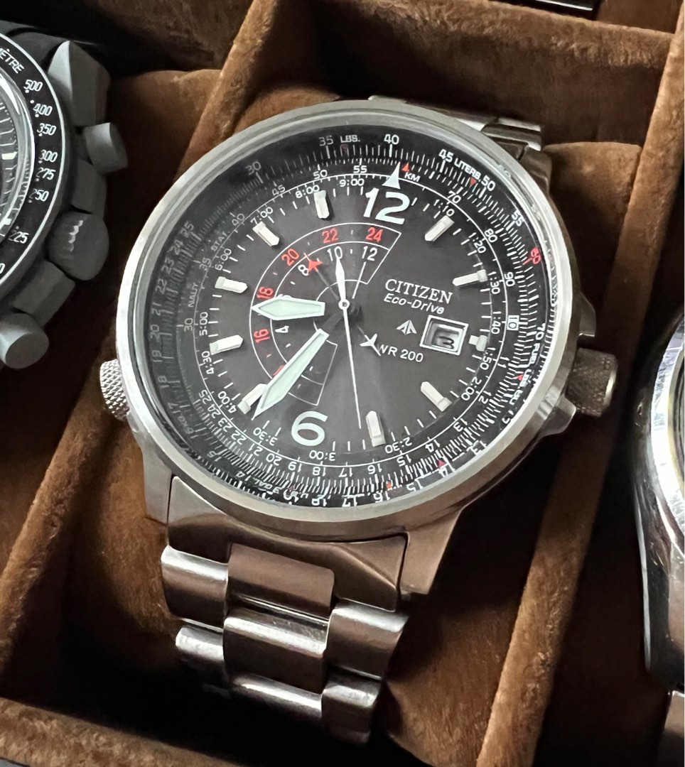 Citizen Eco Drive Nighthawk, Men's Fashion, Watches & Accessories ...
