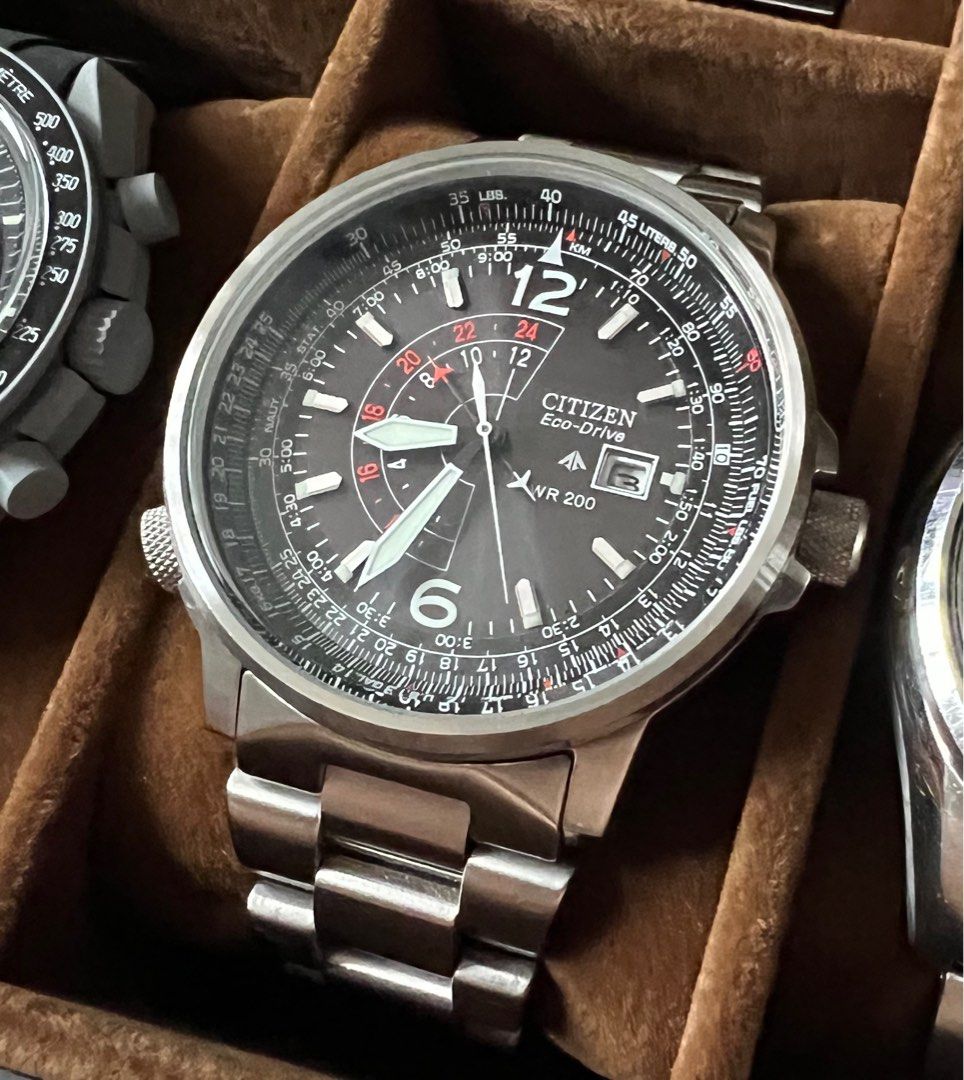 Citizen Eco Drive Nighthawk, Men's Fashion, Watches & Accessories ...