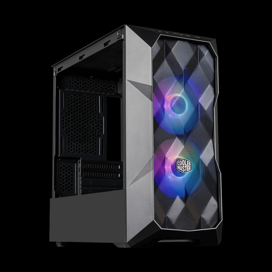 CM MASTERBOX TD300 MESH ARGB mATX CASE BLACK/WHITE PC CASE, Computers & Tech, Parts ...