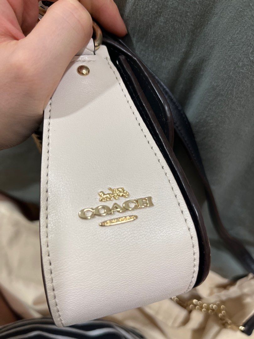 Coach Blake Crossbody in Chalk / Black, Women's Fashion, Bags & Wallets ...