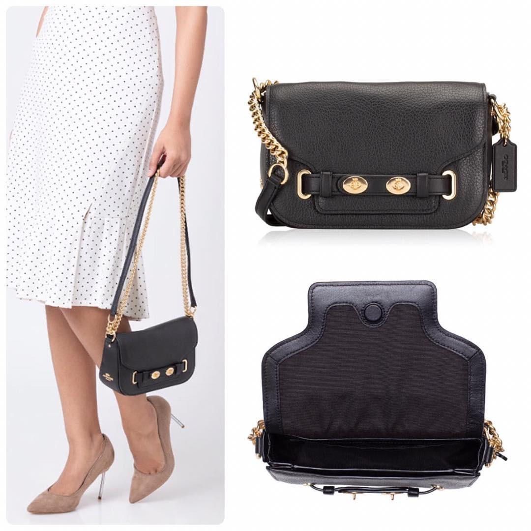 Coach Blake Crossbody in Chalk / Black, Women's Fashion, Bags & Wallets ...