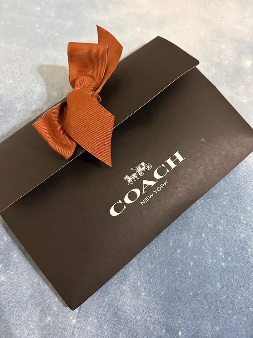 COACH Signature PVC Lanyard ID, Luxury, Accessories on Carousell