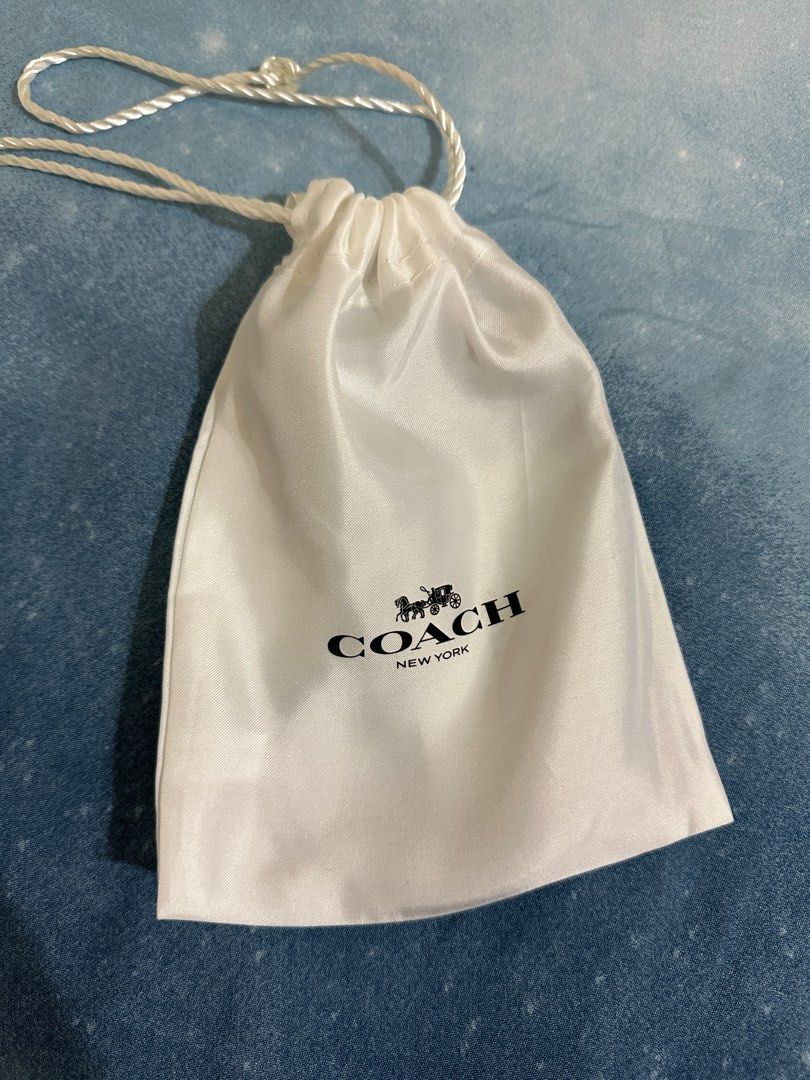 COACH Signature PVC Lanyard ID, Luxury, Accessories on Carousell