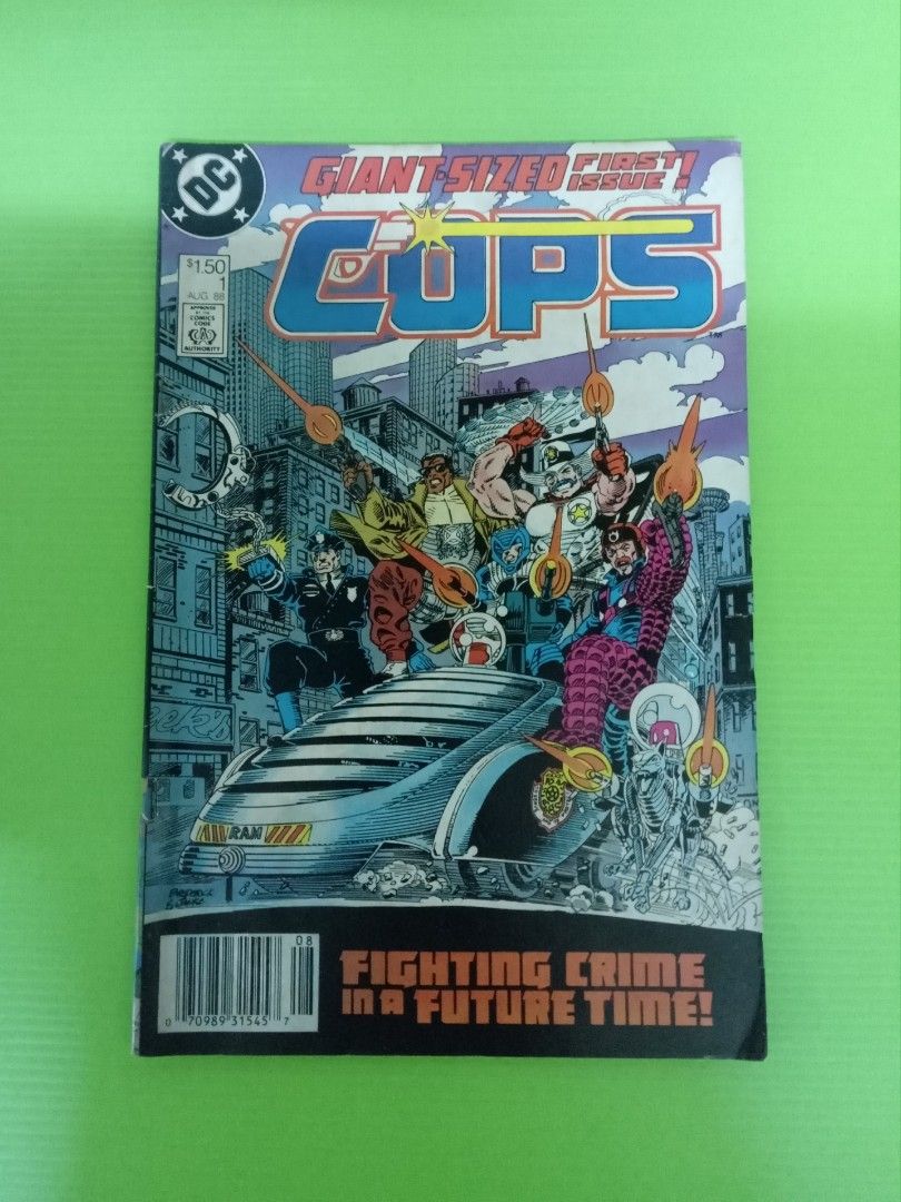 Cops #1 ( Doug Moench - Cover Art ) DC Copper Age Issue, Hobbies & Toys ...