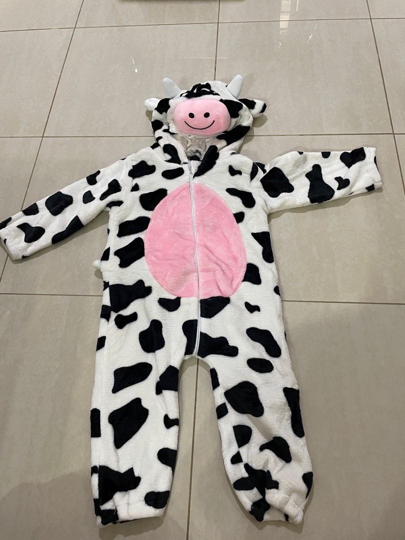 Cow cos play, Babies & Kids, Babies & Kids Fashion on Carousell