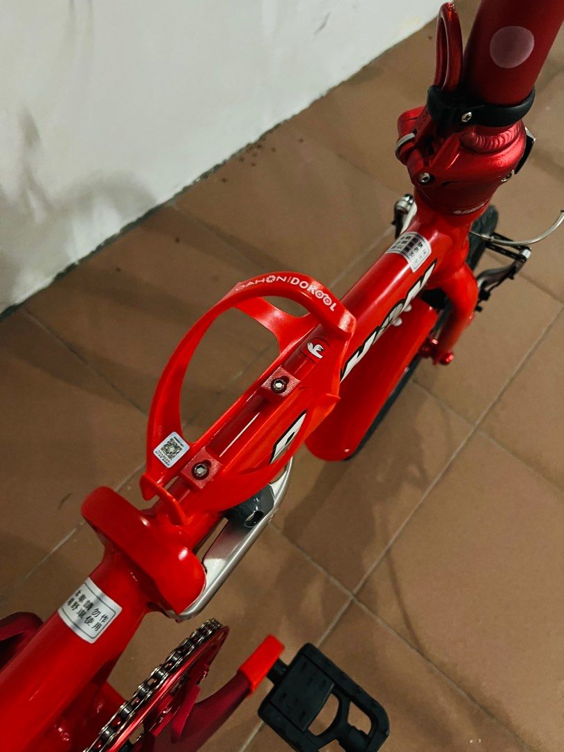 Dahon 412 classic red bicycle , Sports Equipment, Bicycles & Parts ...