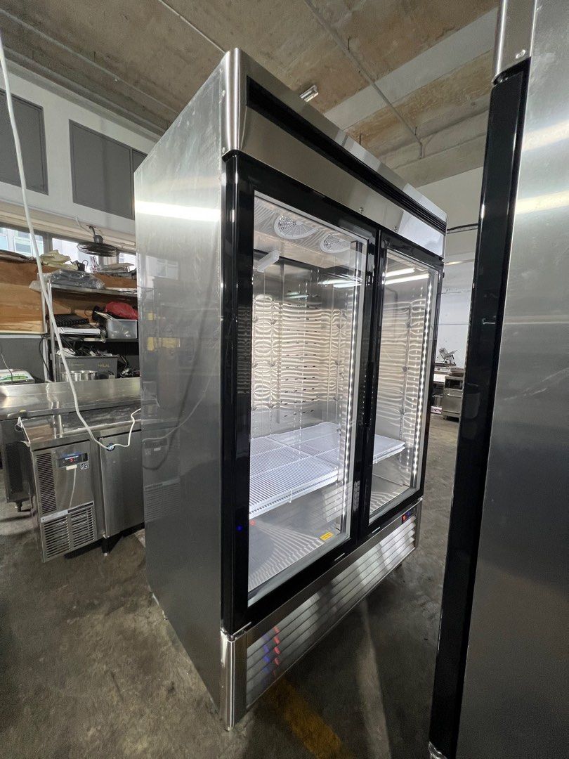 Daiichi Double Glass Door Upright Chiller/ Beverage Chiller/Upright ...