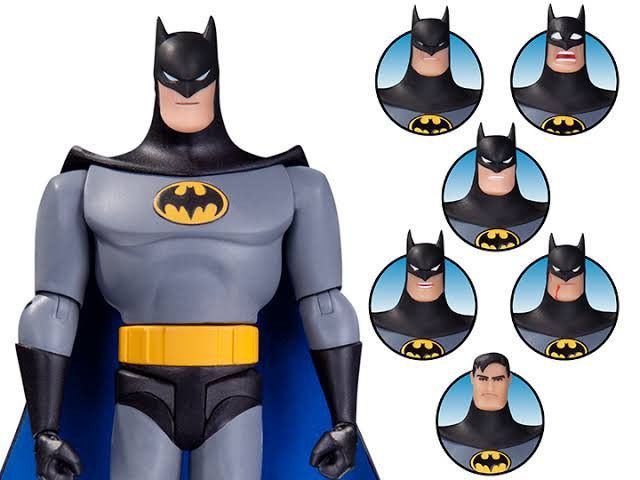 DC Collectibles - Batman The Animated Series - Batman Expressions Pack ...