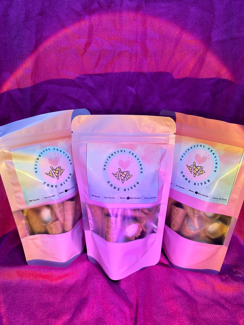 Delightful Cravings Cone Tip Bites, Food & Drinks, Homemade Bakes on ...