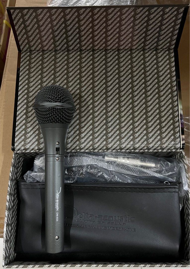 Delta acoustic, Audio, Microphones on Carousell