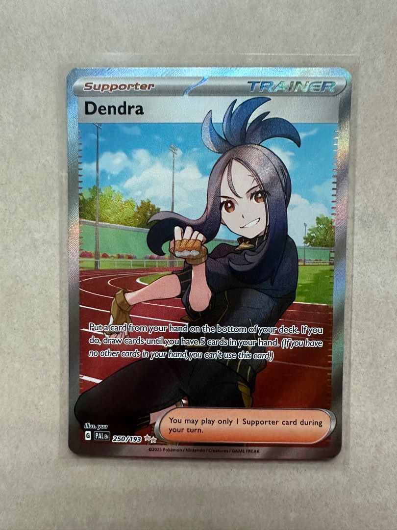 DENDRA SIR / SR SV02 PALDEA EVOLVED POKEMON TCG, Hobbies & Toys, Toys ...