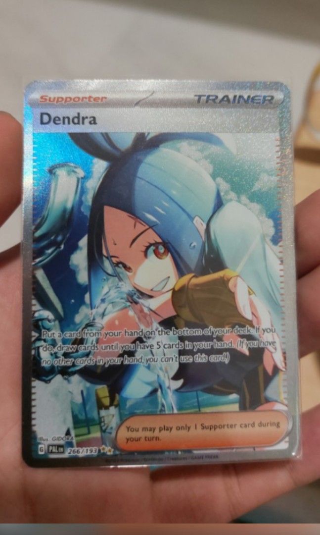 DENDRA SIR / SR SV02 PALDEA EVOLVED POKEMON TCG, Hobbies & Toys, Toys ...