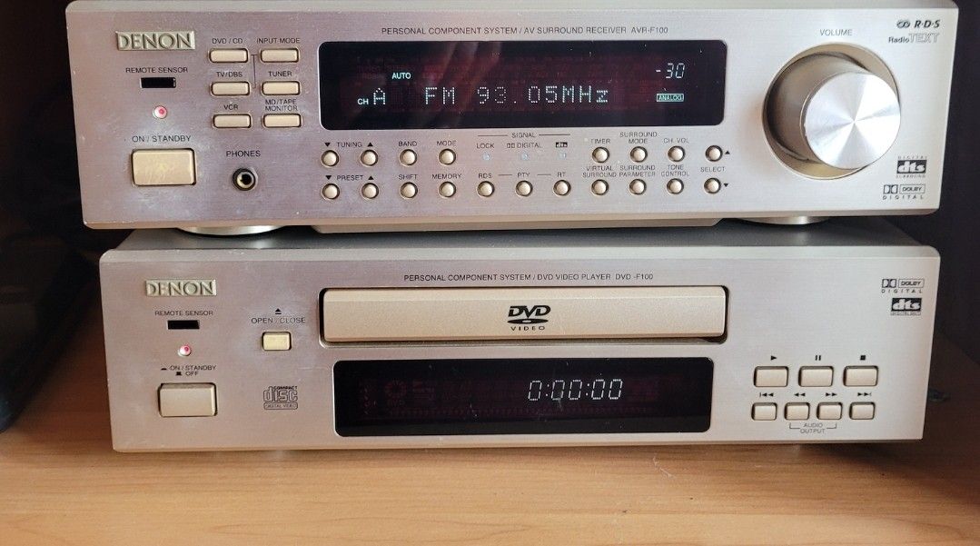 Denon - mini hifi speakers - Korean made, 音響器材, 其他音響配件及設備 - Carousell