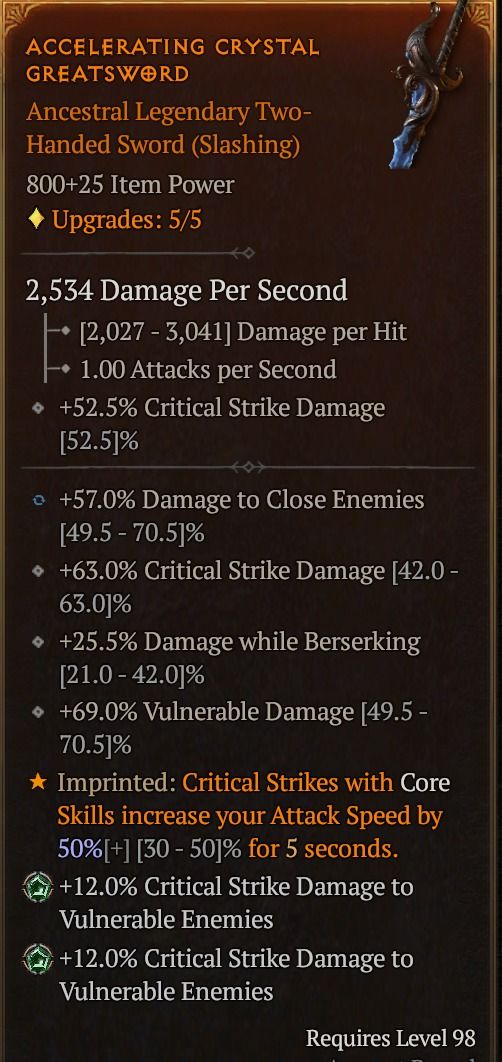 Diablo 4 Level 100 Barb Digital Deluxe Account, Video Gaming, Video ...