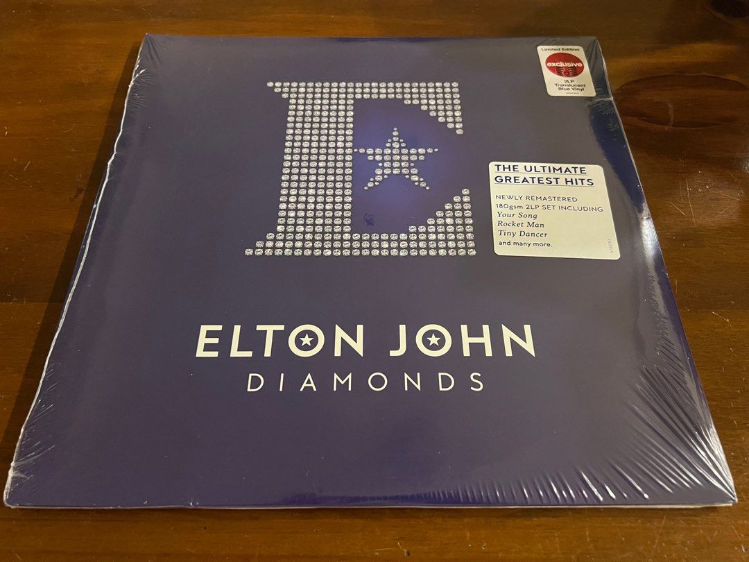 Elton John - Diamonds: The Ultimate Greatest Hits (2LP Limited Edition ...
