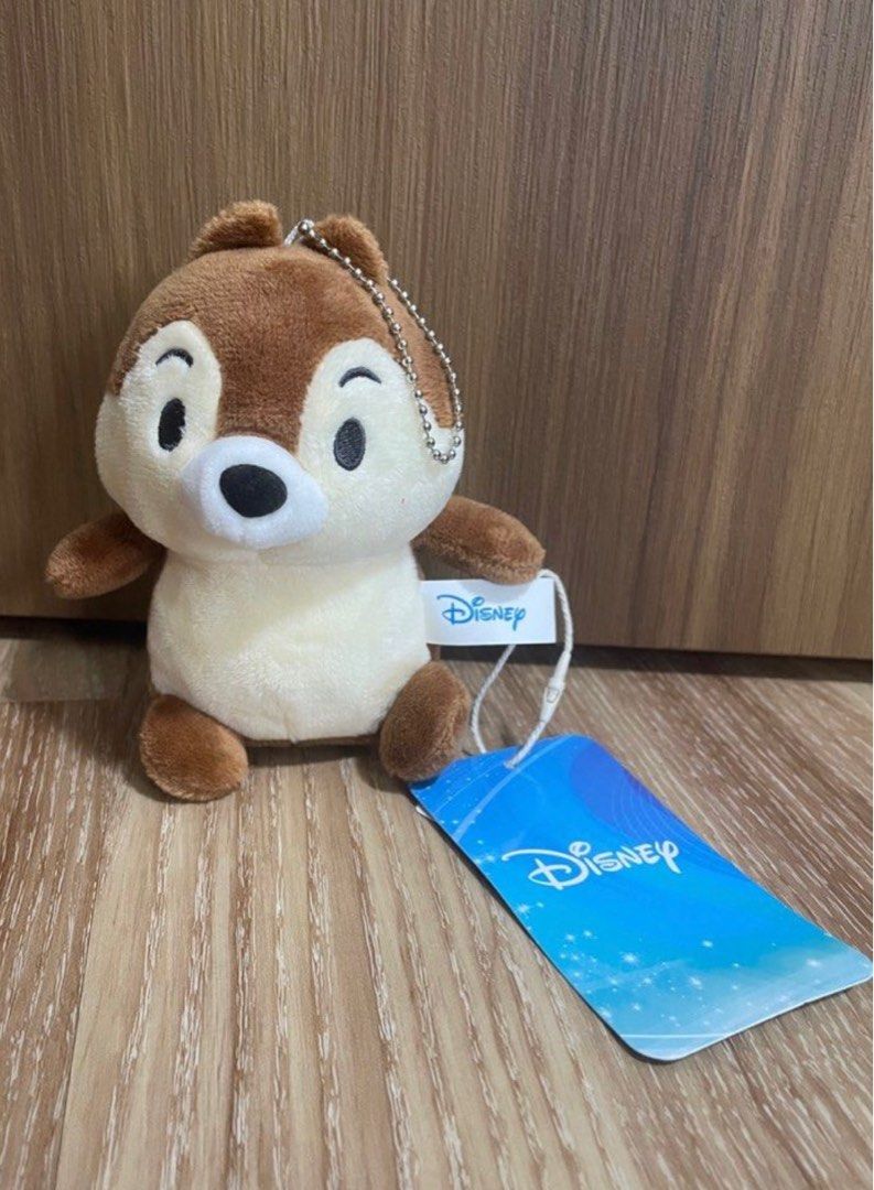 Disney Chip & Dale Plush Keychain, Hobbies & Toys, Toys & Games on ...