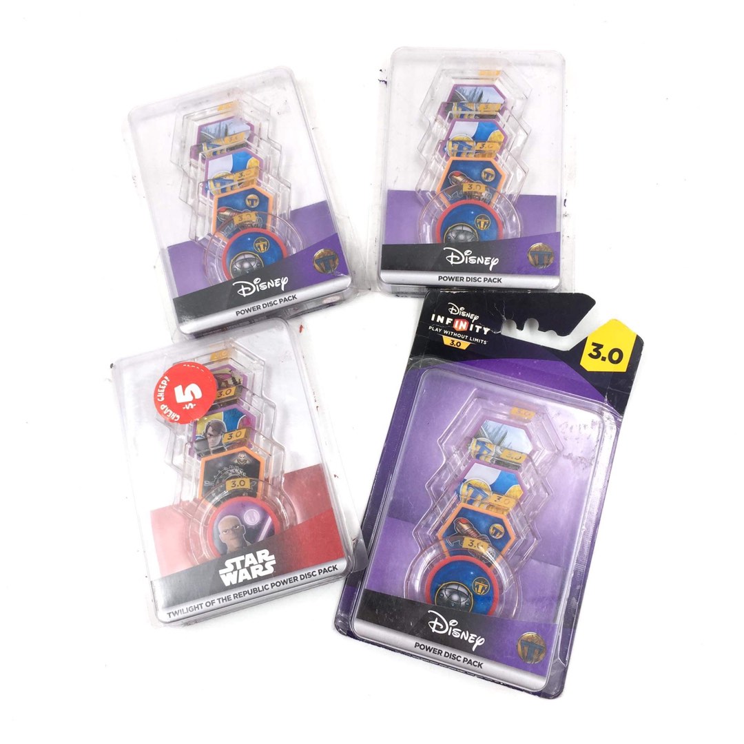 DISNEY INFINITY 3.0 TomorrowLand & Star Wars Assorted Power Disc Packs, Hobbies & Toys, Toys ...
