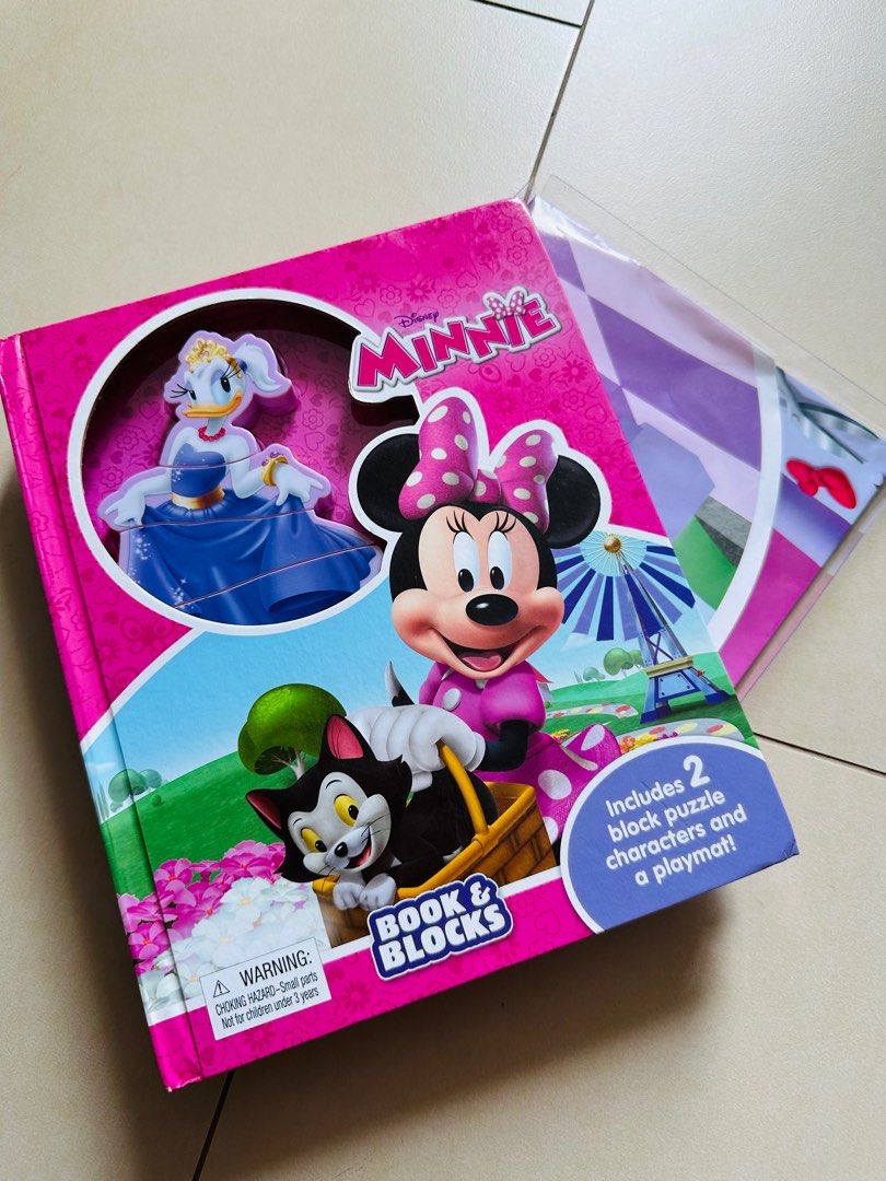 Disney Minnie books / blocks / playmat, Hobbies & Toys, Toys & Games on ...