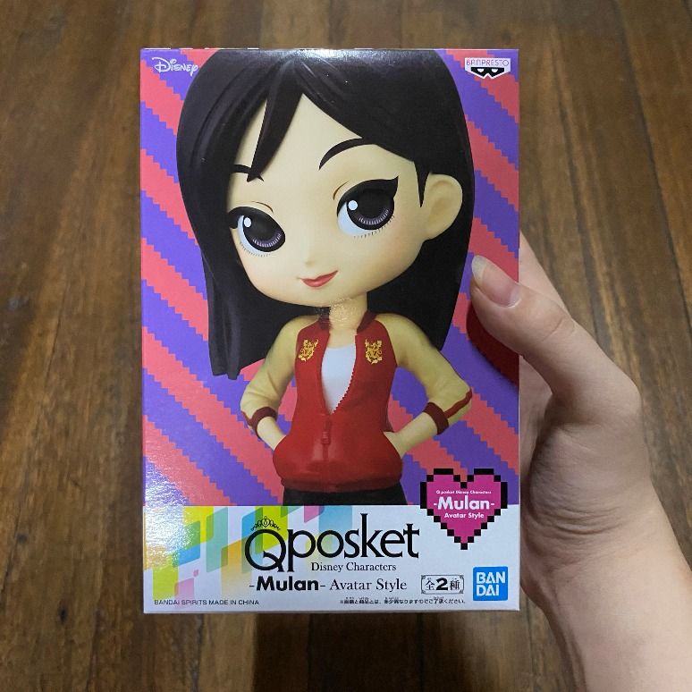 Disney Mulan Q Posket Avatar Style A Figure 14 cm, Hobbies & Toys, Toys ...