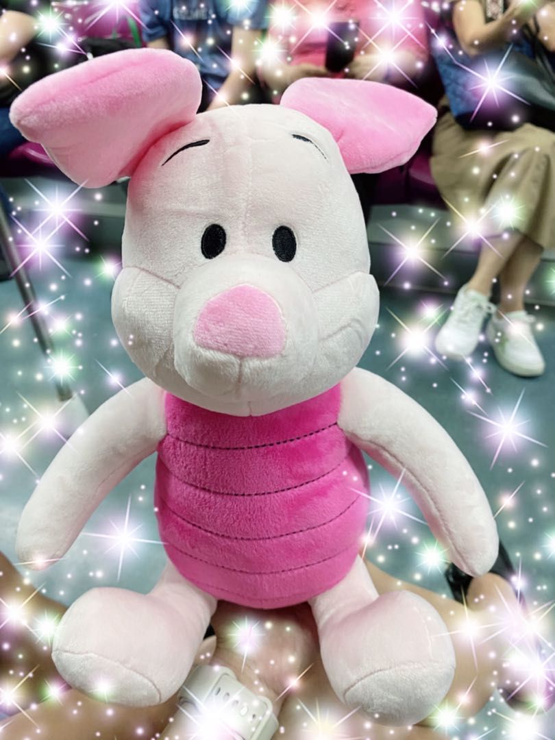 Disney Piglet Plush (Disney 100% Authentic), Hobbies & Toys, Toys ...