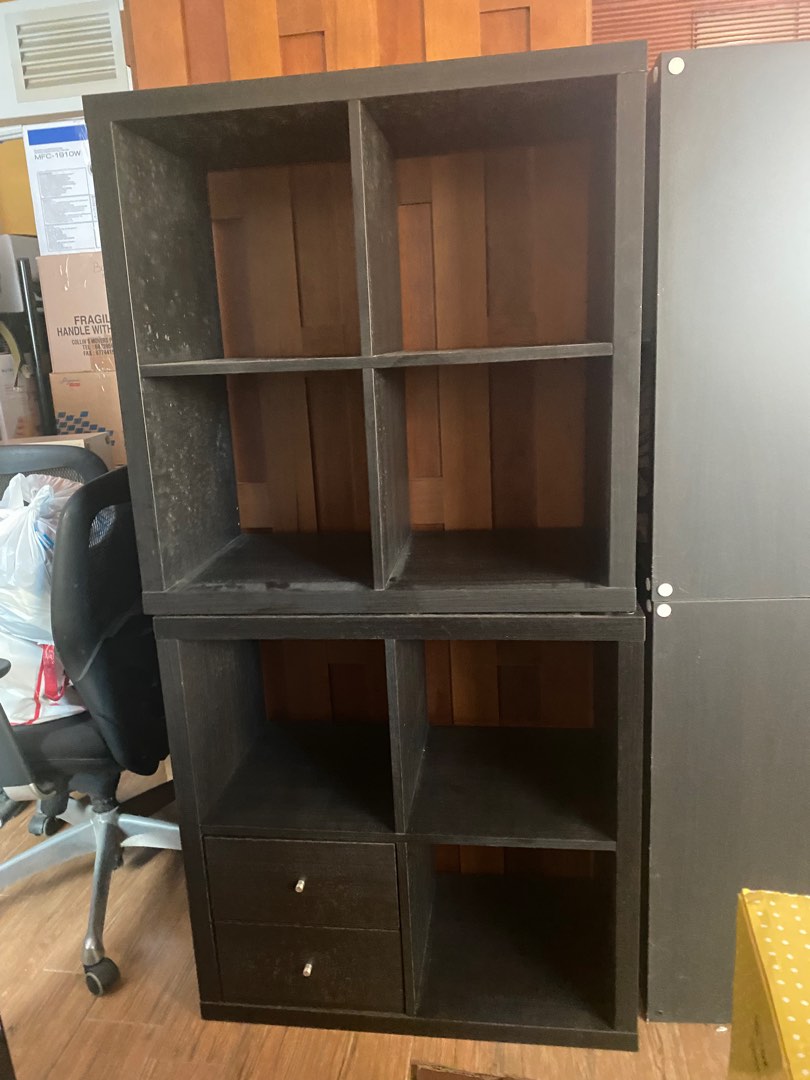 IKEA Kallax Display Cabinet x2 units, Furniture & Home Living ...
