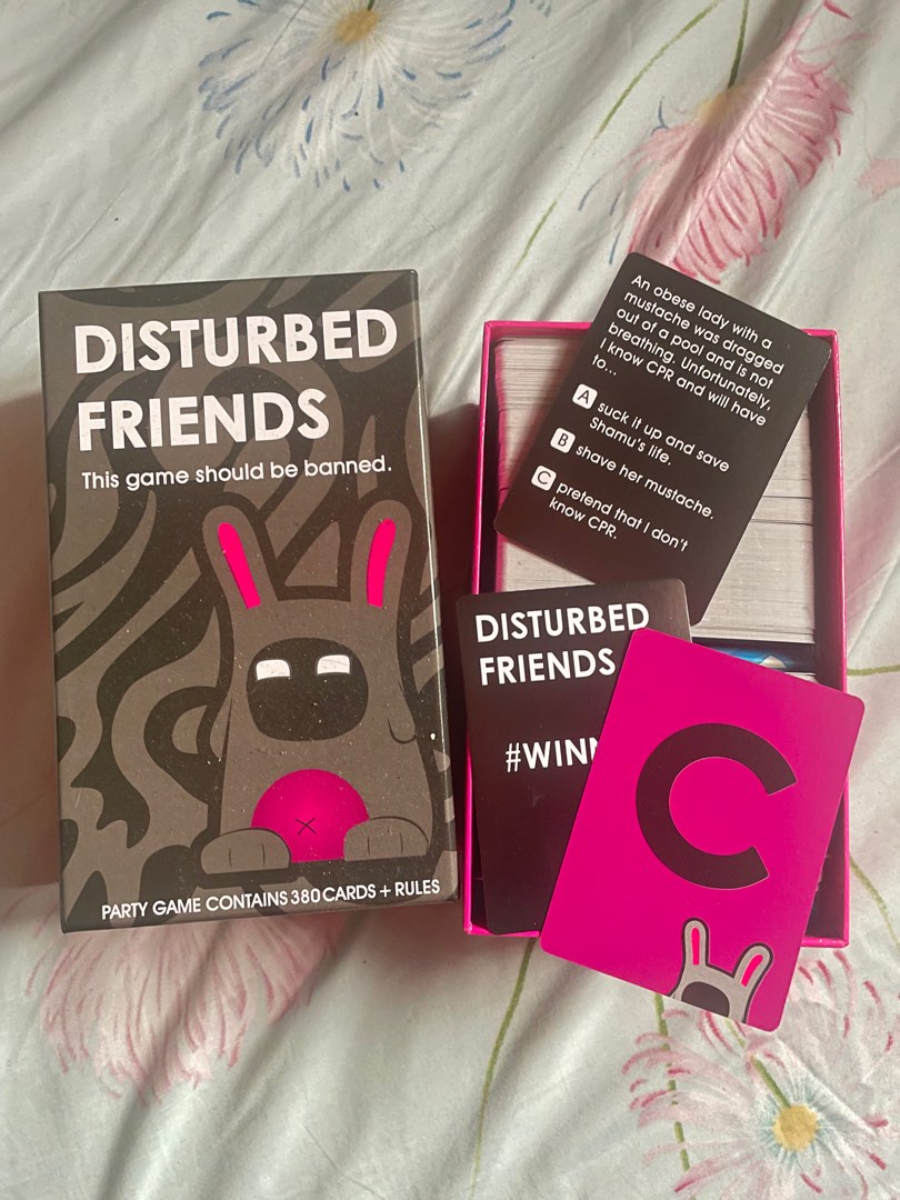 Disturb Friends, Hobbies & Toys, Toys & Games on Carousell