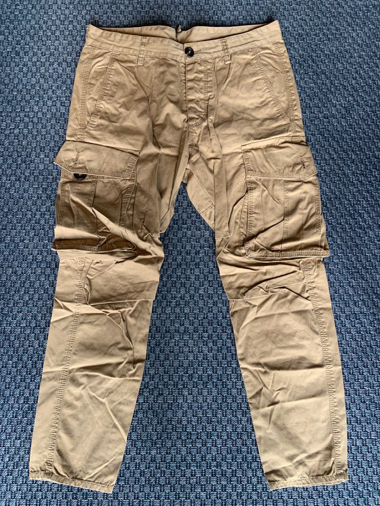 Dsquared Cargo Pants, Men's Fashion, Bottoms, Trousers on Carousell