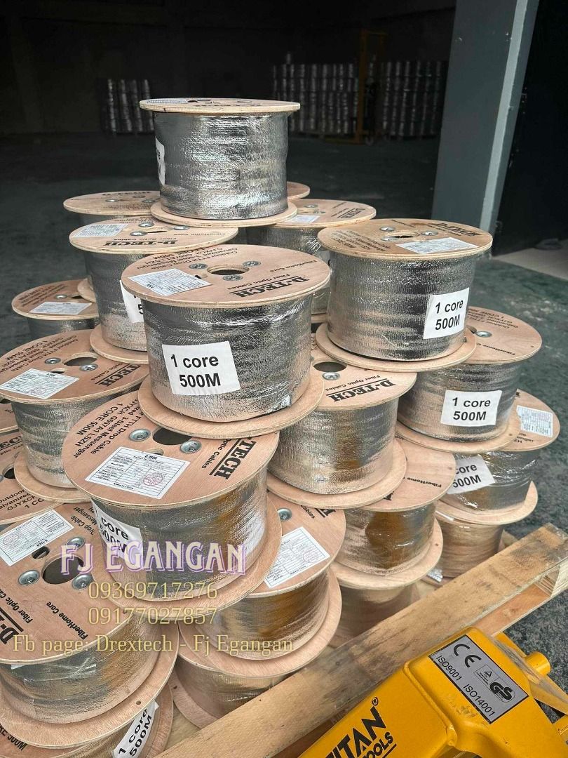 D-Tech 1 core FOC / Single core Fiber optic cable, Computers & Tech ...