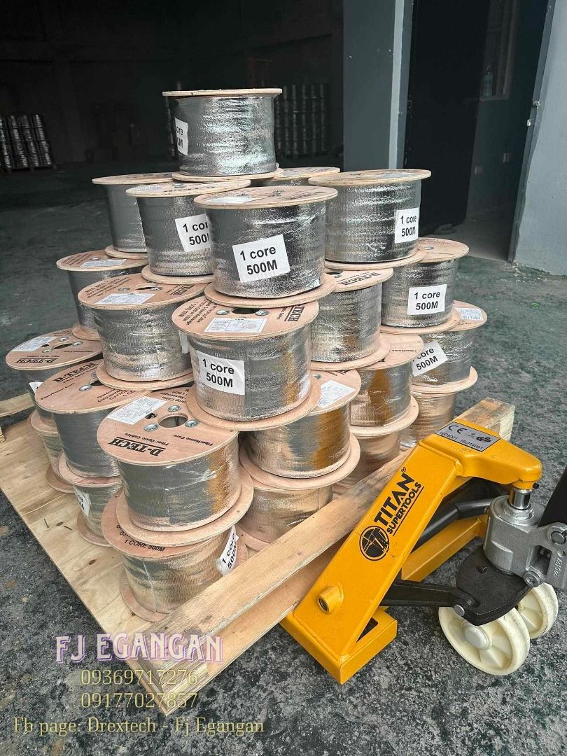 D-Tech 1 core FOC / Single core Fiber optic cable, Computers & Tech ...