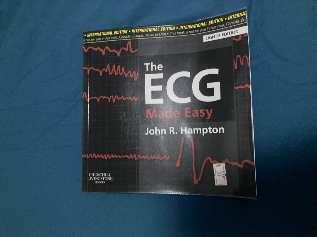 ECG Made Easy (8th edition), Hobbies & Toys, Books & Magazines, Textbooks on Carousell