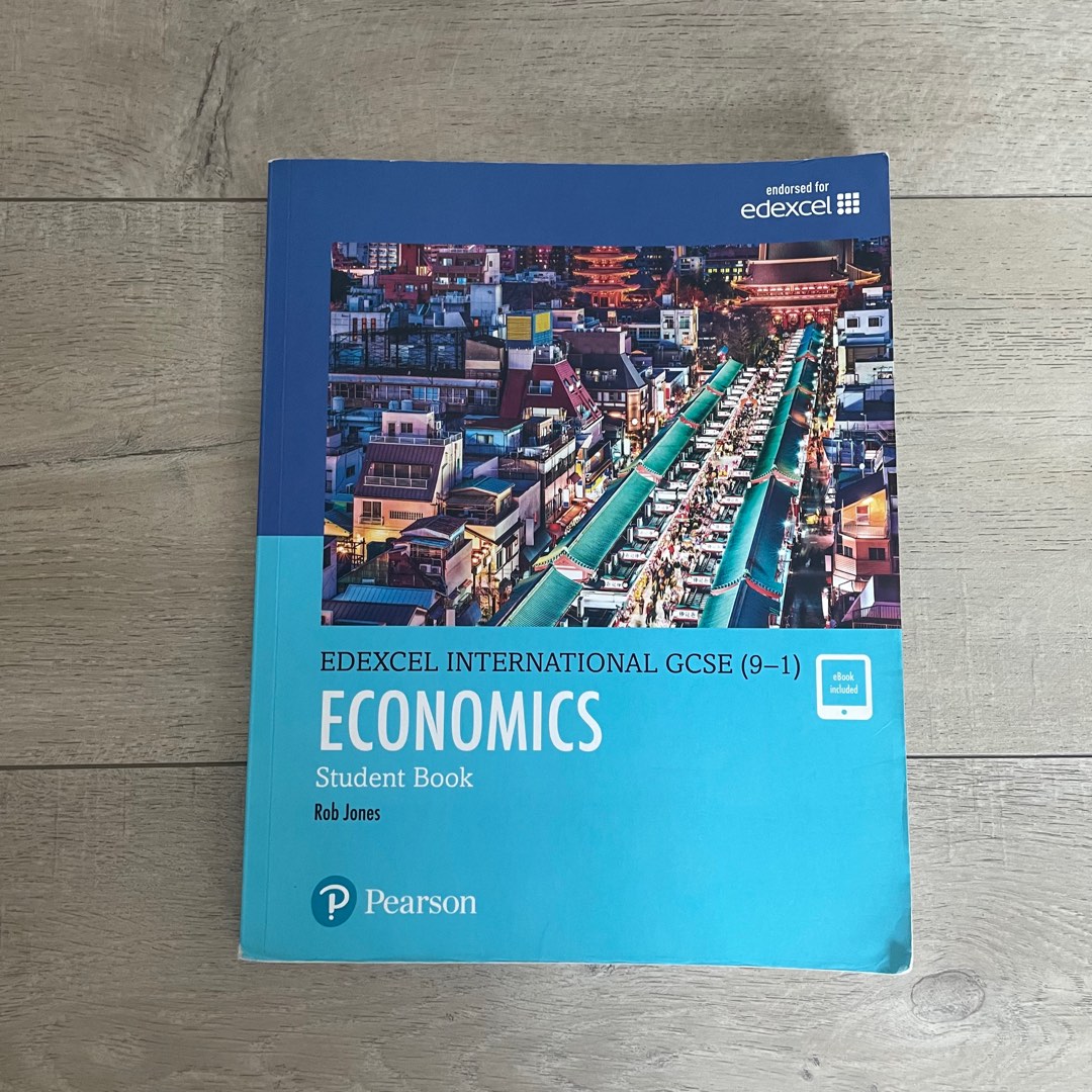 Edexcel Economics IGCSE textbook, 興趣及遊戲, 書本 & 文具, 教科書 - Carousell