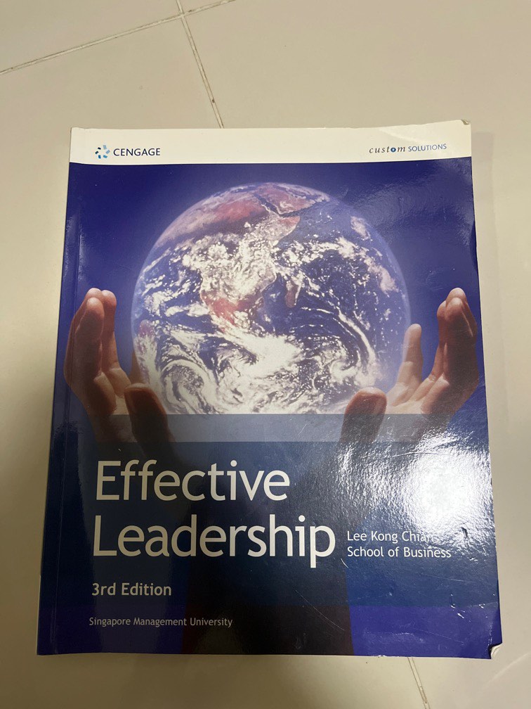 Effective Leadership 3rd Edition SMU, Hobbies & Toys, Books & Magazines ...