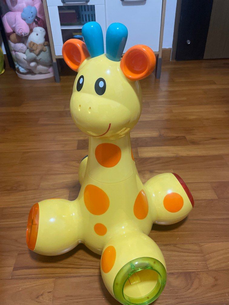 ELC drop and pop giraffe, Babies & Kids, Infant Playtime on Carousell