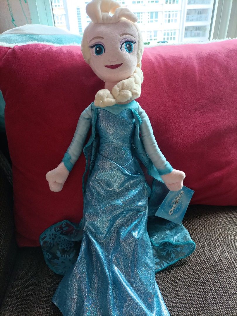 Elsa soft toy - Disney on ice, Hobbies & Toys, Toys & Games on Carousell