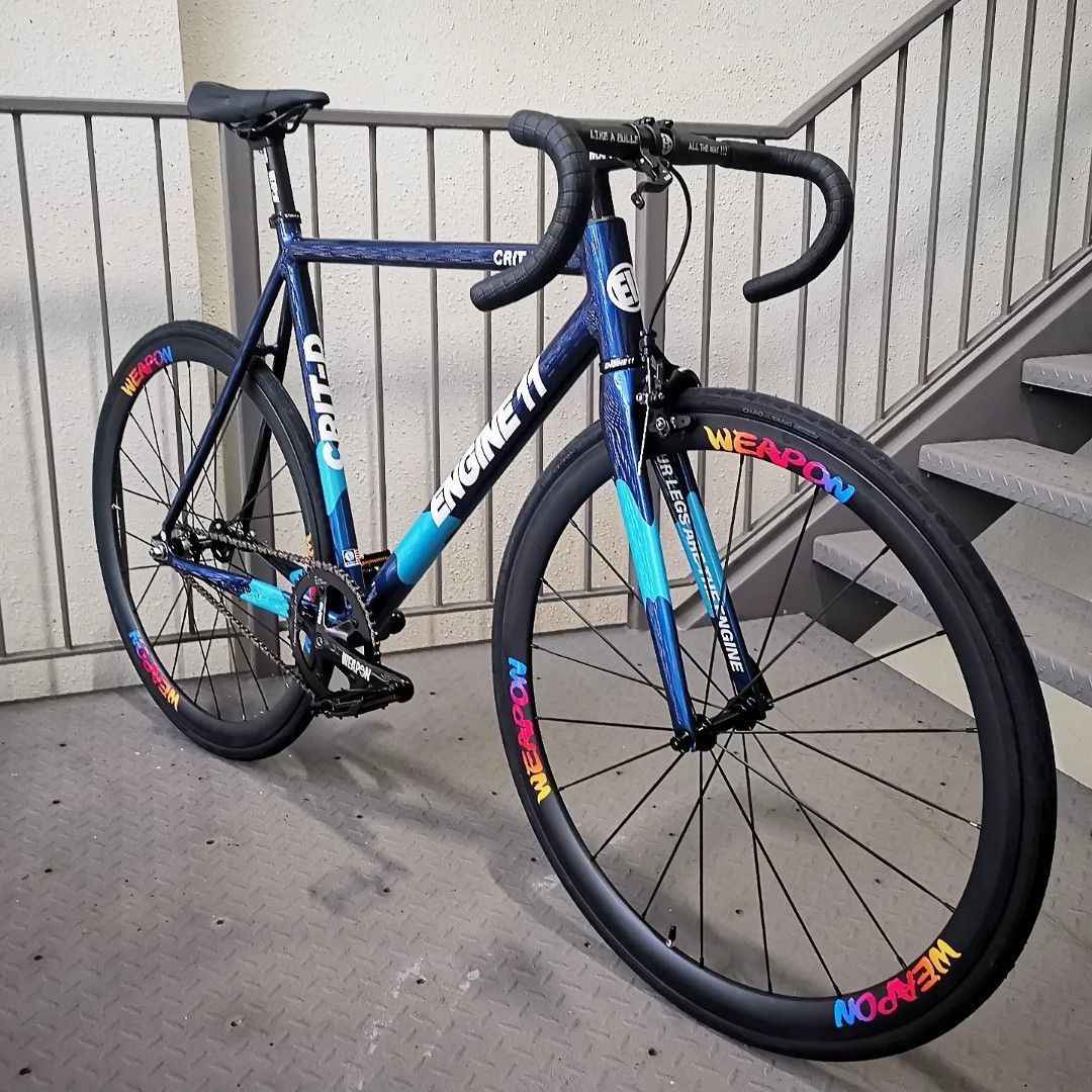 ENGINE11 fixie bike / Track bike / Single speed bike - Crit-D 2023 ...