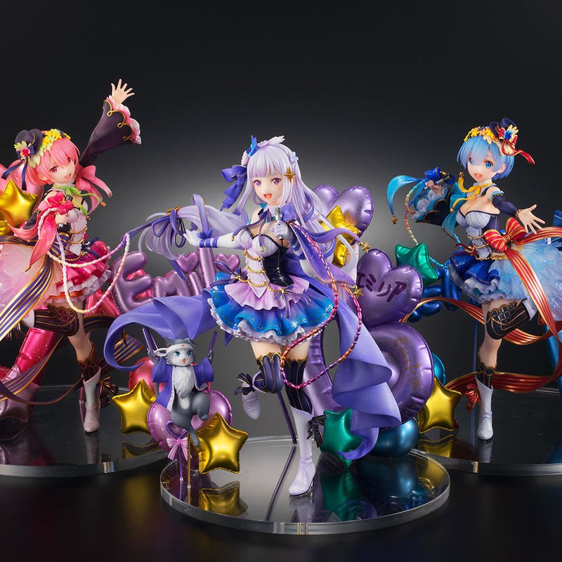 Estream - Emilia, Ram, and Rem Idol Version, Hobbies & Toys, Toys ...