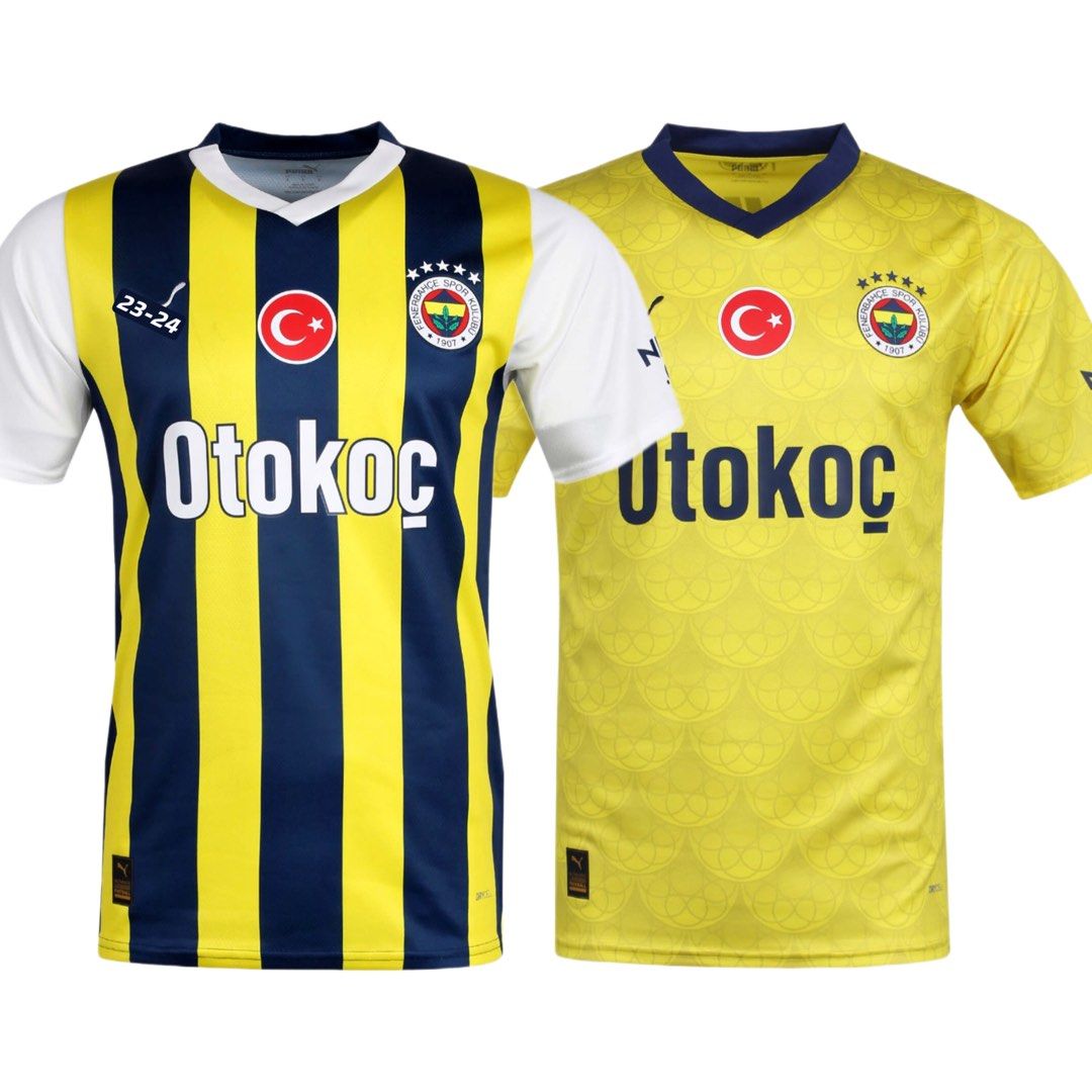 Fenerbahçe Home Away Jersey 23-24 Fan version Football Jersey Soccer ...