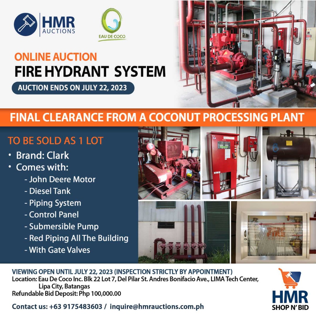 Fire Hydrant System for sale, Commercial & Industrial, Industrial ...