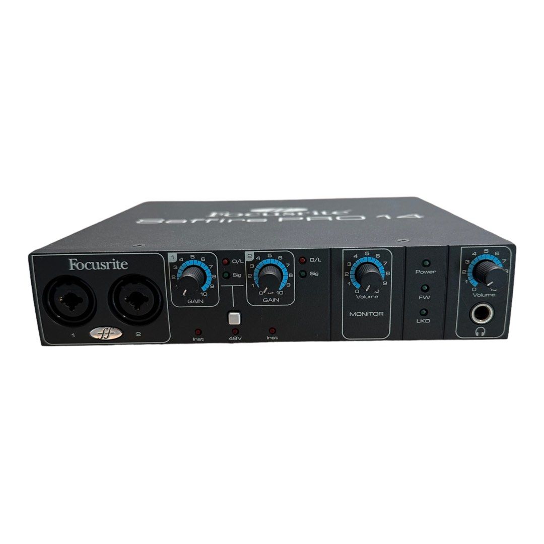 Focusrite Saffire PRO 14 - FireWire Interface with Microphone Preamps ...