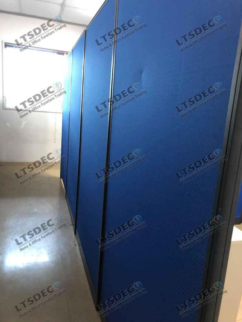 FULL FABRIC PANEL SCREEN PANEL OFFICE PARTITION on Carousell