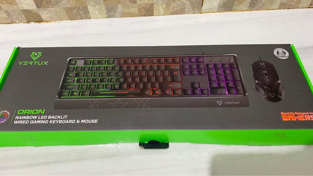 Gaming Keybord Vertux Orion, Computers & Tech, Parts & Accessories ...