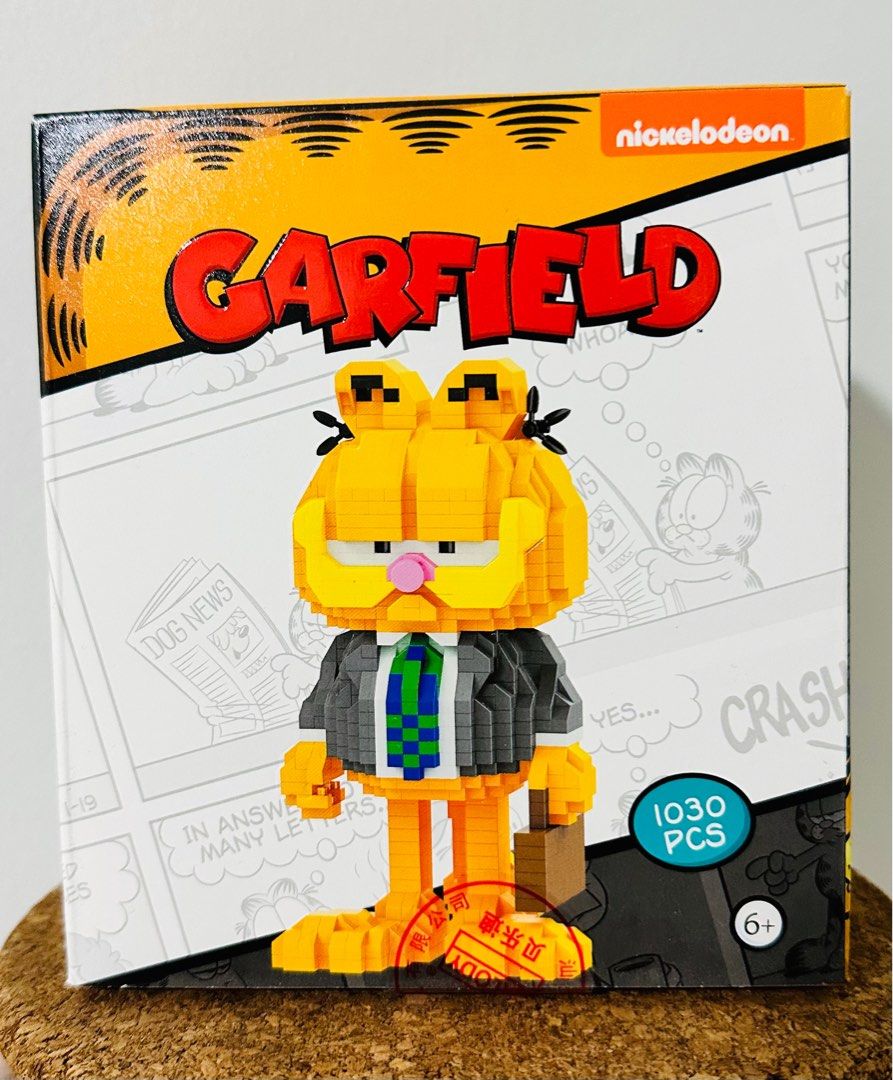 Garfield nano blocks 1030pcs, Hobbies & Toys, Toys & Games on Carousell